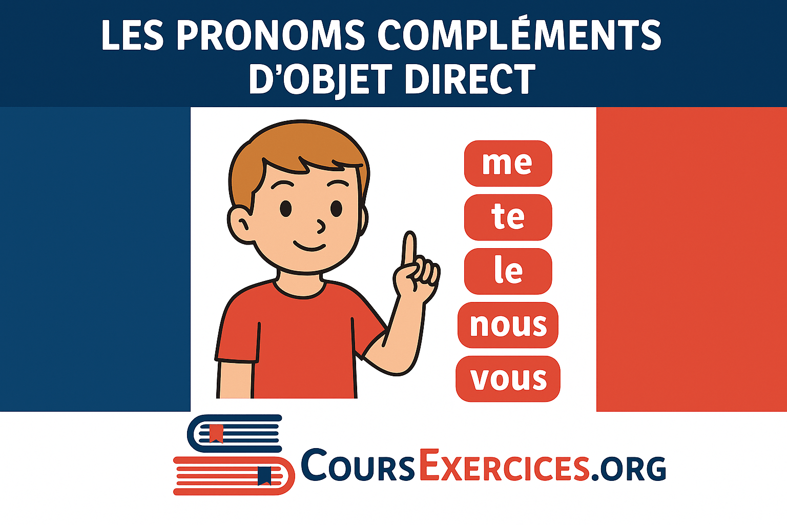 Les pronoms compléments d’objet direct (COD | Cours et Exercices Corrigés